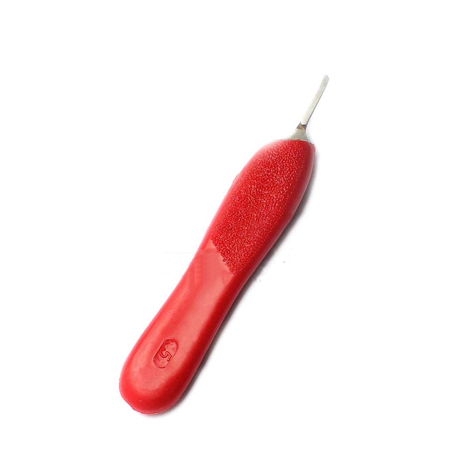 DDP Scalpel Knife Handle #5 (Red Color Grip) Plastic Handle Stainless Steel tip Surgi Dental Instruments