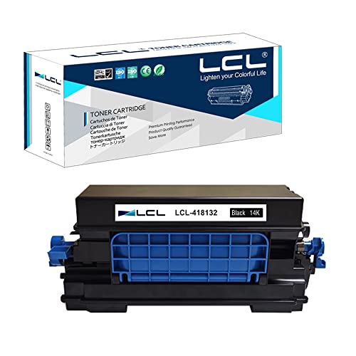 LCL Compatible Toner Cartridge Replacement for Ricoh 418132 IM350 IM350F Savin IM350F High Yield Savin IM 350F Lanier IM350 Prints (1-Pack Black)