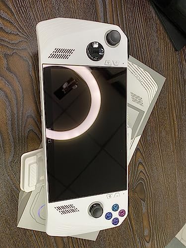 Suttkue for Asus ROG Ally Screen Protector, Anti-Scratch Tempered Glass flim, (Full coverage improvement model) Case Friendly, No white edges,Anti-Scratch (2 PACK)