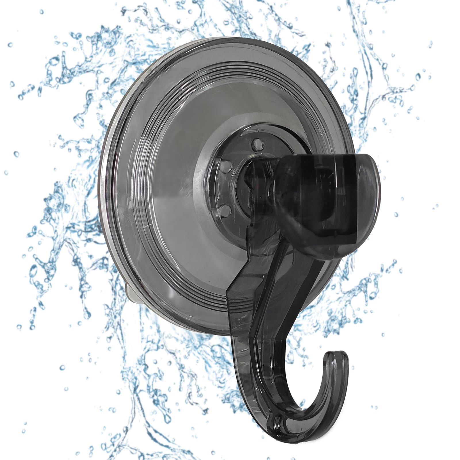 CozyBlue Suction Cup Hooks for Shower and Kitchen 3 Packs Heavy Duty and Easy to Removable