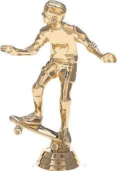 Crown Awards Skateboard Rider Trophies, Personalized Purple Skateboard Rider Trophy with Custom Engraving