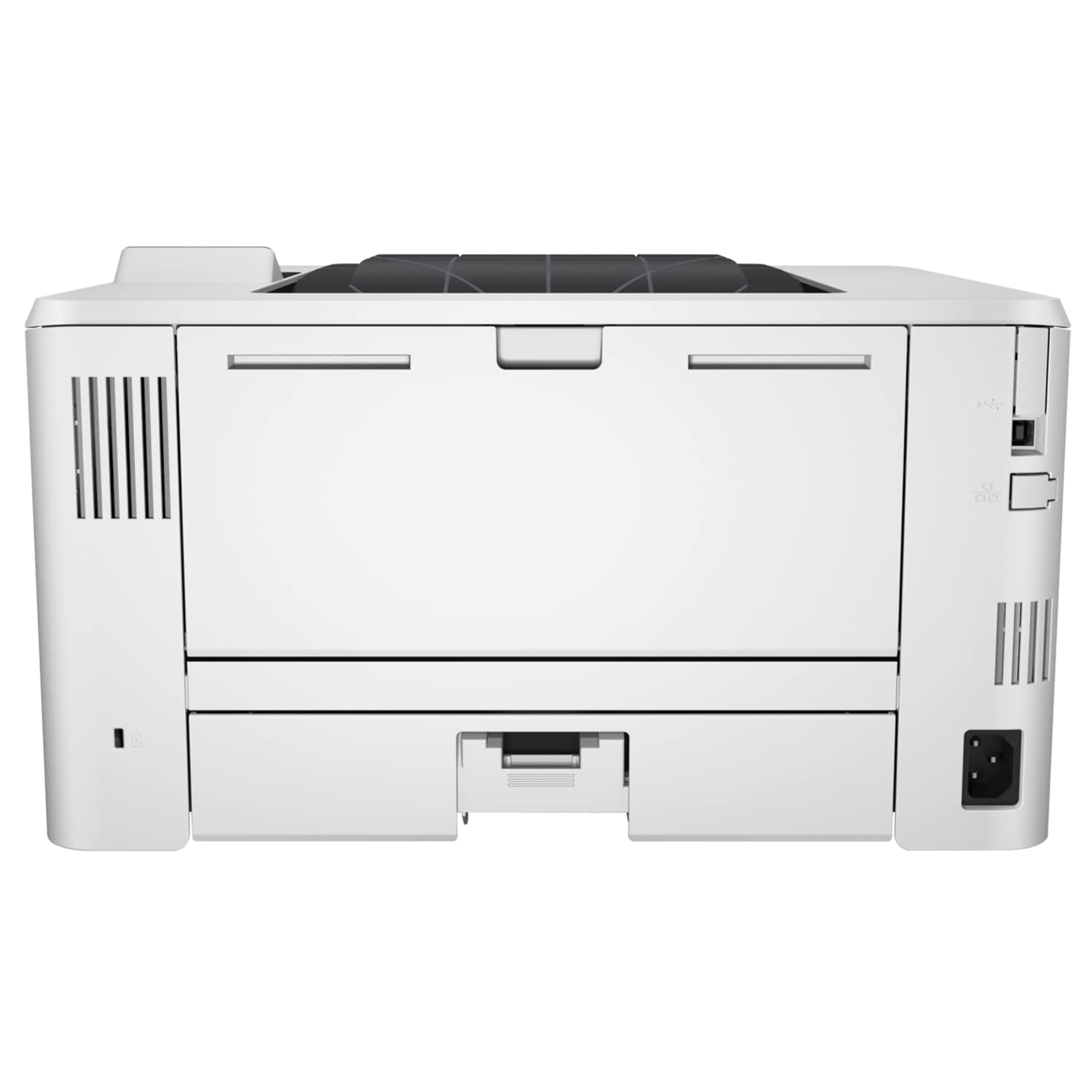 HP Laserjet Pro M402n Wired Monochrome Laser Printer with Ethernet Connectivity, White - Print only - 2-line LCD, 40 ppm, 1200 x 1200 dpi, Auto 2-Sided Printing, 8.5 x 14