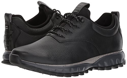Cole Haan Men's Grand Explore All-Terrain OX Hiking Boot, black leather/ironstone/magnet wp, 9.5 Medium US