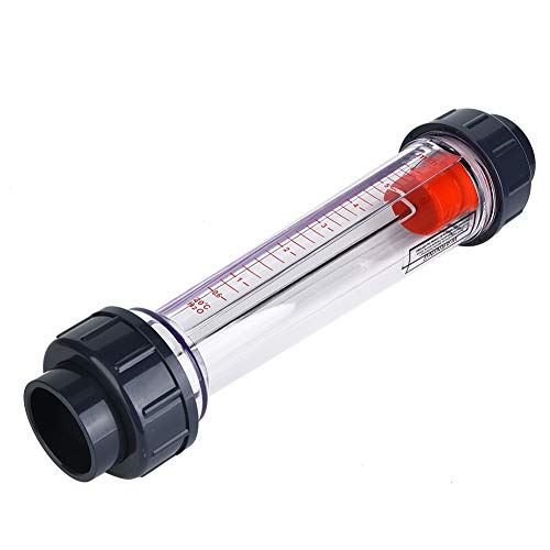LZS-40 ABS Plastic Tube Type Liquid Flowmeter Meter 0.6-6m3/H