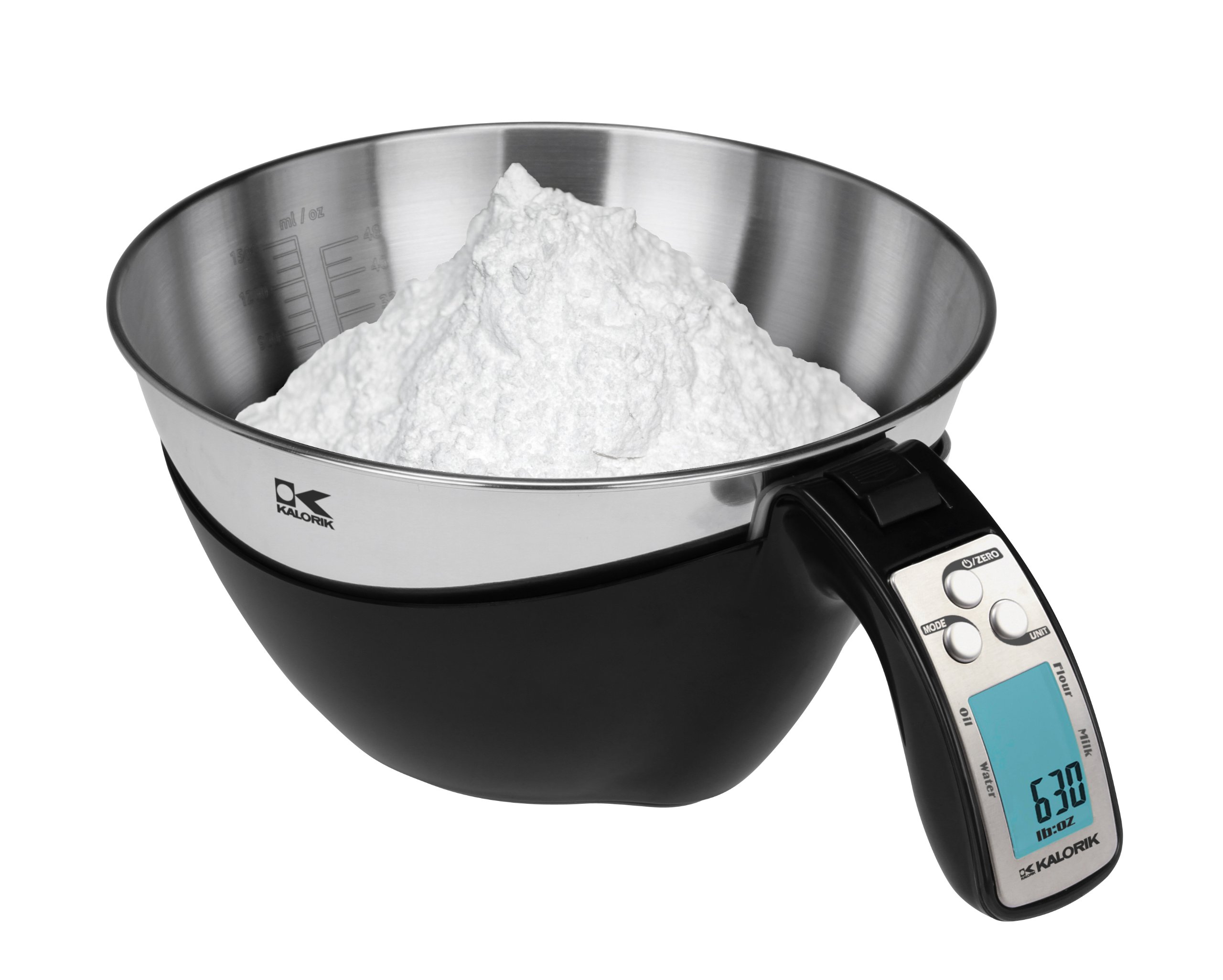 Digital Kitchen Scale w/ Volume Calculation Feature by Kalorik
