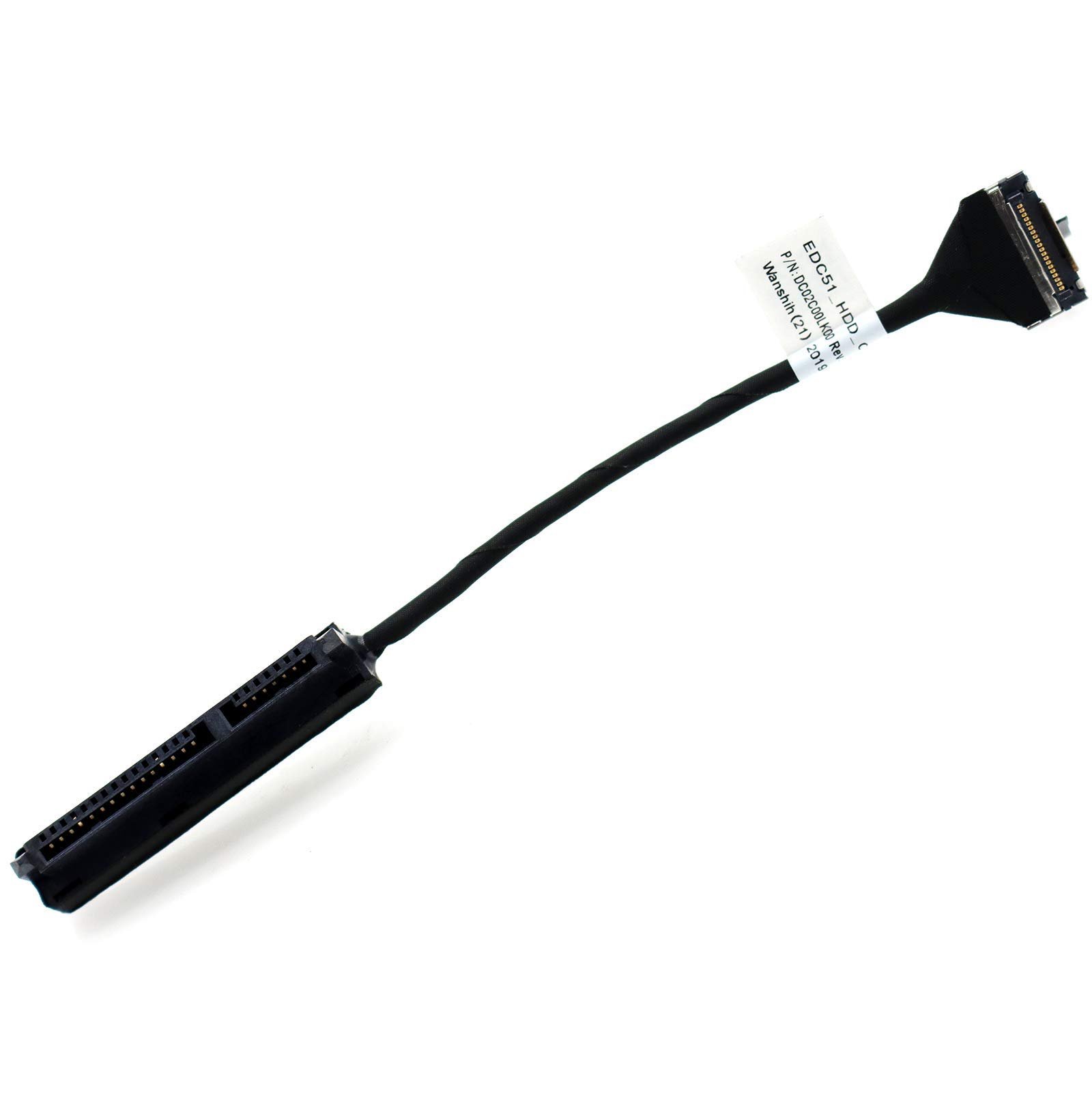 Deal4GO SATA Hard Drive Cable XY5F7 w/ 2.5" HDD Caddy Bracket ND8N9 for Dell Latitude 5500 5501 5502 5505 5510 5511 Precision 3540 3541 3542 3550 3551