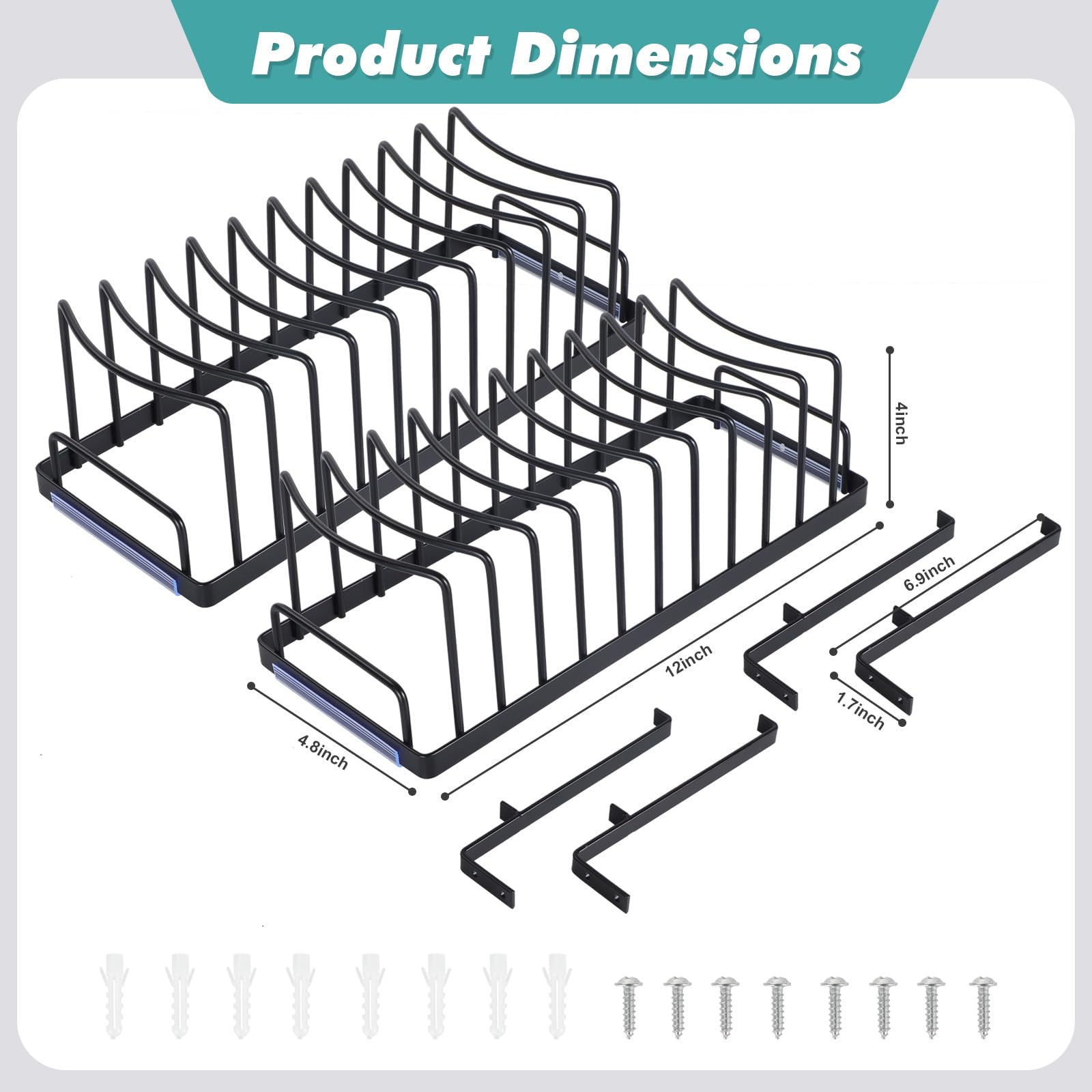Hat Organizer,Metal Baseball Cap Hat Rack For Wall, Baseball Cap Display And Storage Rack Hat Rack, Tabletop Hat Racks For Baseball Caps For Bedroom, Closet, Dresser, Entrance (Black-2Pack)