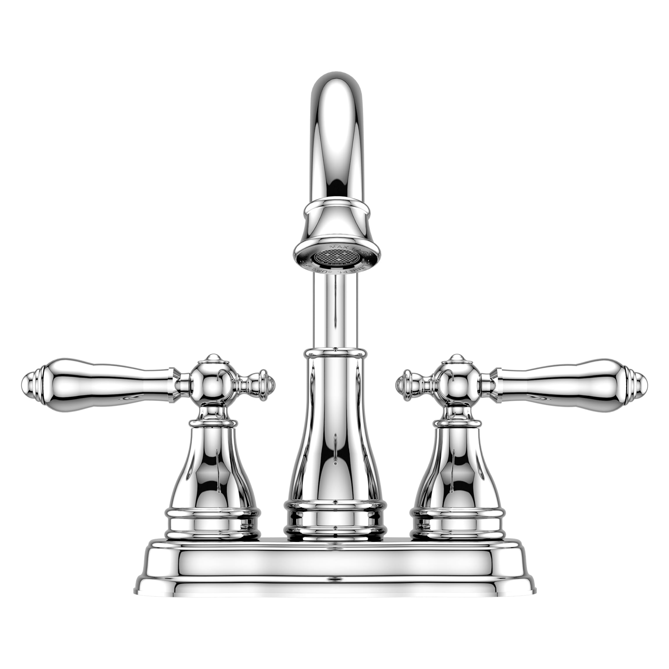 Pfister Sonterra Bathroom Sink Faucet, 4-Inch Centerset, 2-Handle, 3-Hole, Polished Chrome Finish, LFWL245PC