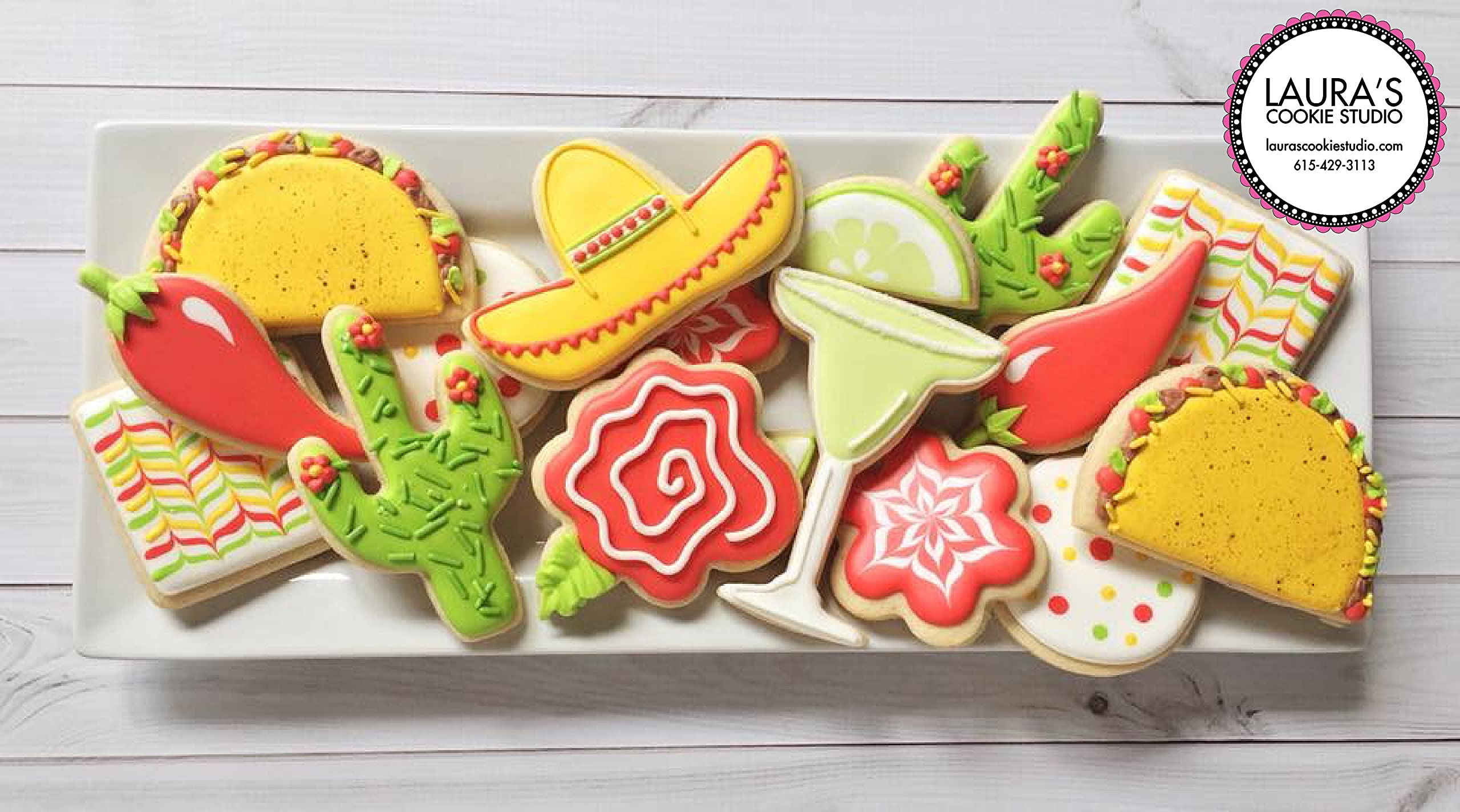 Half Circle/Taco/Lemon Slice/Orange Slice/Lime Slice 3.75 Inch Cookie Cutter from The Cookie Cutter Shop β Tin Plated Steel Cookie Cutter β Made in the USA