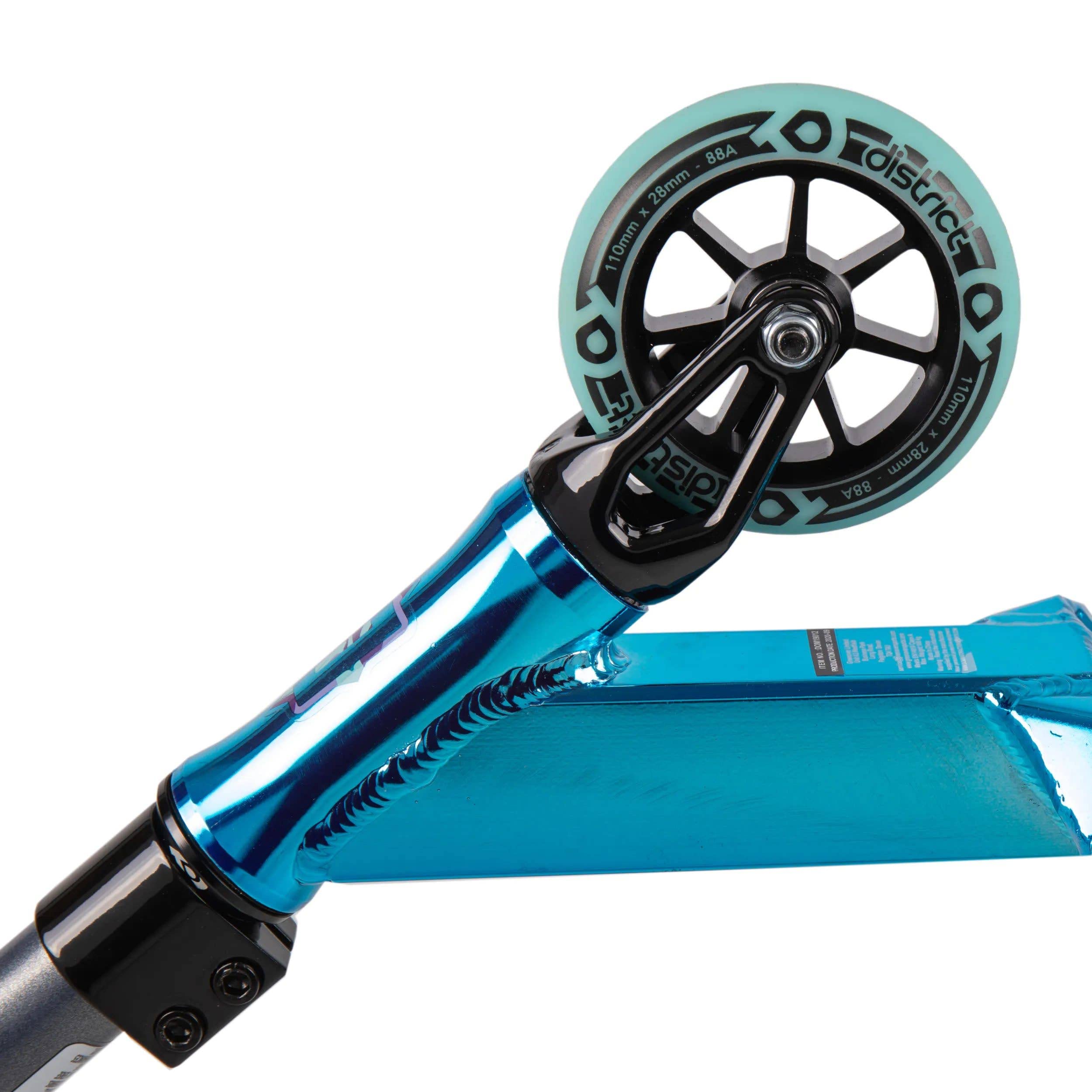 Dominator Team Edition Complete Pro Stunt Scooter - Navy Chrome