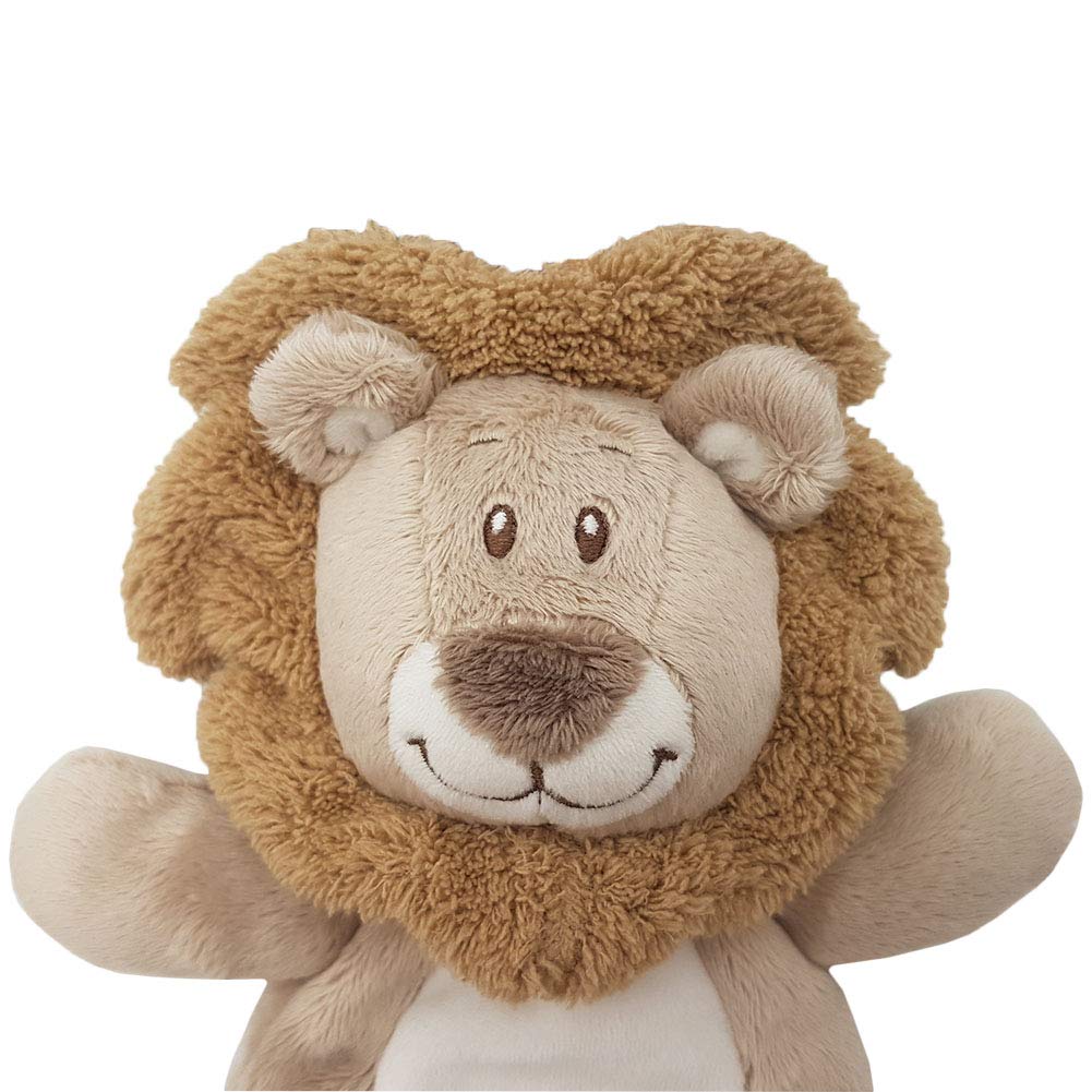 Zocita Baby Snuggle Plush Teether, Soothe Cuddly Teethe Toy(Lion)