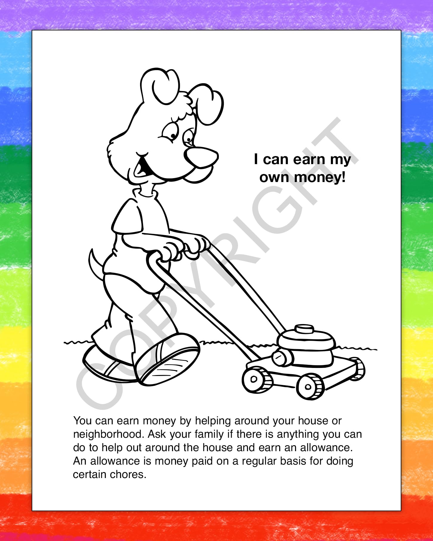 ZOCO - Be Smart with Your Savings - Educational Coloring & Activity Books (25 Bulk Pack, Without Crayons) - Teach Kids About Money - Bank Supplies - Gifts for Kids