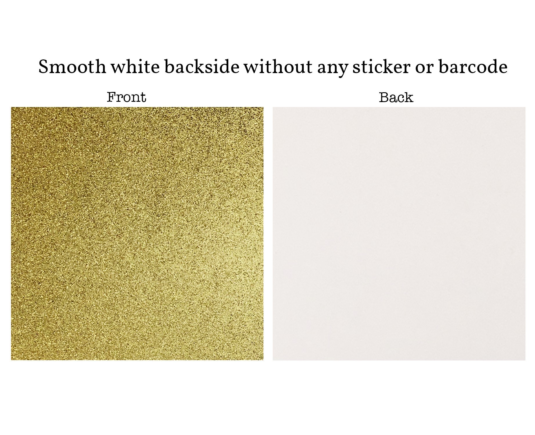 Crafasso 12" x 12" 300gms Heavy & Premium Glitter cardstock, 15 Sheets, Aqua