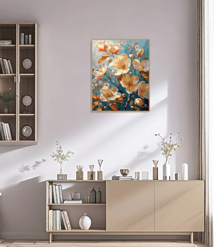 DoMyArt Paint by Numbers Kit for Adults, DIY Acrylic Painting on Canvas Home Decor Wall Art (Street)