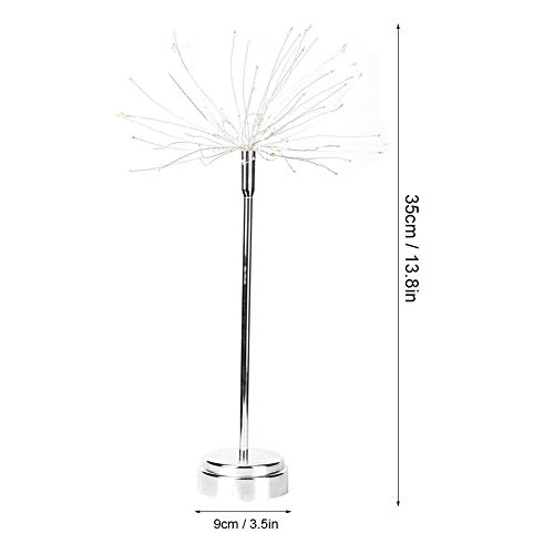 Valentine's Day Carnival xianshi Fireworks Lights, LED Light, Flexible Energy Saving Warm White for Wedding Decoration Courtyard Corporate Parties Garden Home(White Light)