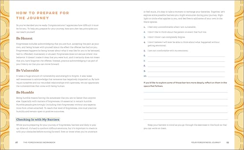 The Forgiveness Workbook: Cultivate Compassion, Release Resentment, and Find Peace (Workbook Series)