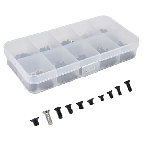 Laptop Screw, 500 Pcs M2.5 Notebook Computer Screw Assortment Kit Electronic Repair Screw Accessory