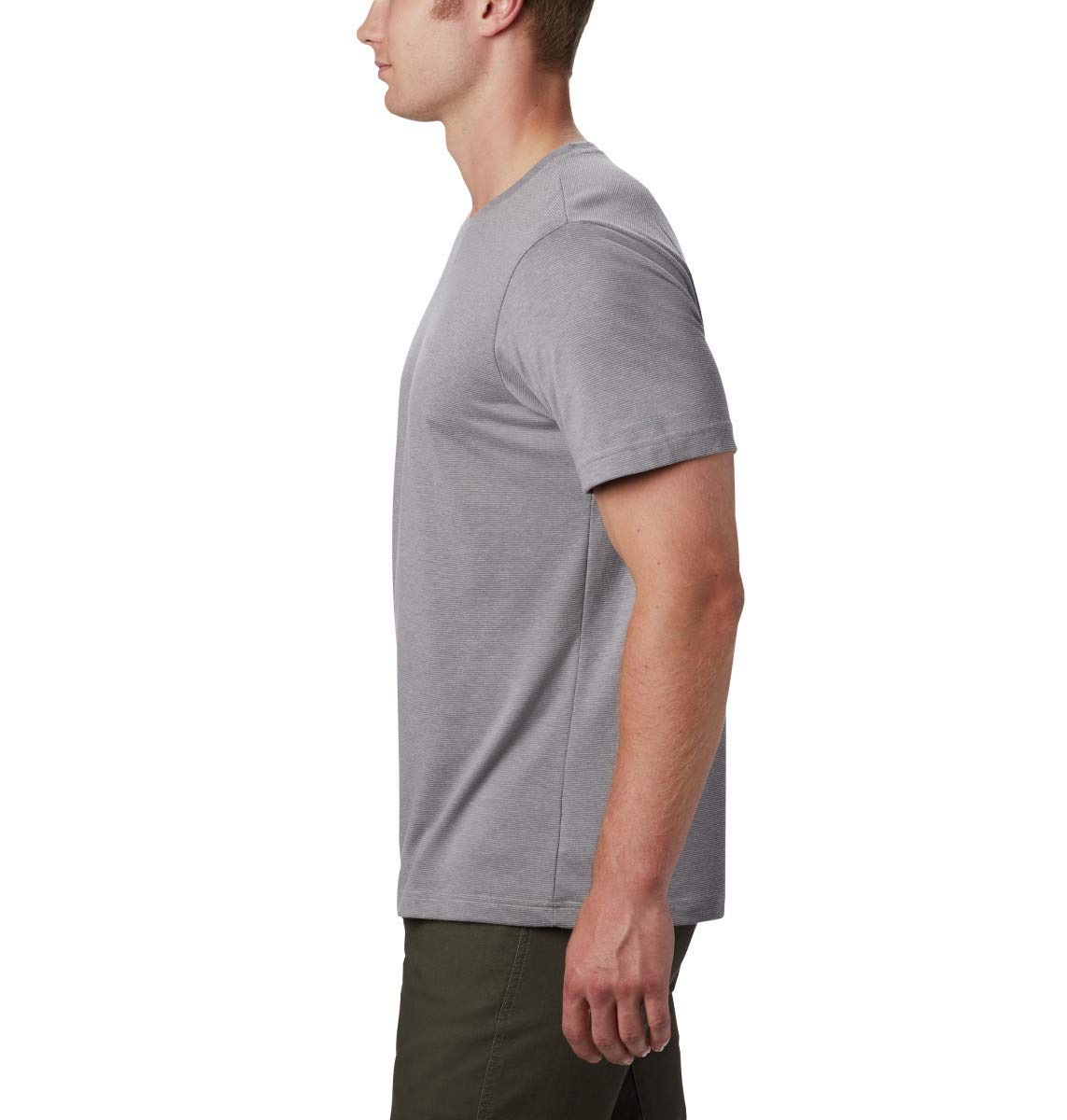 Columbia Men's Thistletown Ridge Crew Shirt, Grey/City Grey, XX-Large