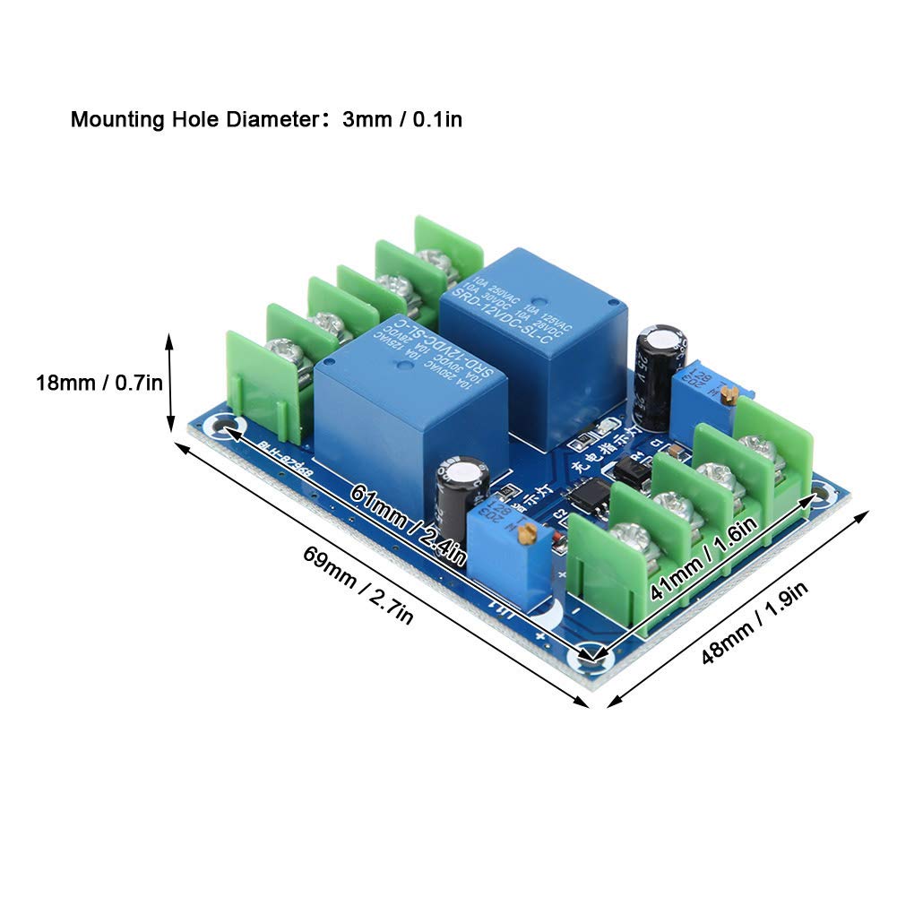Power Supply Control Board DC12V 10A Automatic Controller Module YX851 Emergency Battery Charging Controller
