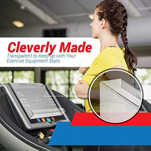Facibom Acrylic Universal Treadmill Bookholder,Magazine Rack,EReader Treadmill Book Holder Reading Rack