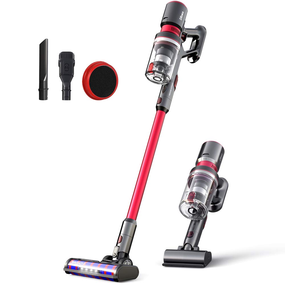 Dibea 28KPa 400W Powerful Suction Cordless Stick Vacuum