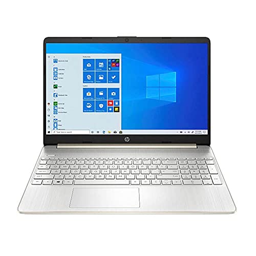 HP Notebook - 15-dy0014ds 15.6" HD (1366 x 768) Intel Celeron N4000 1.1 GHz, Intel UHD Graphics, 4 GB DDR4 RAM, 256GB SSD Storage, Windows 10 Home Pale Gold (Renewed)