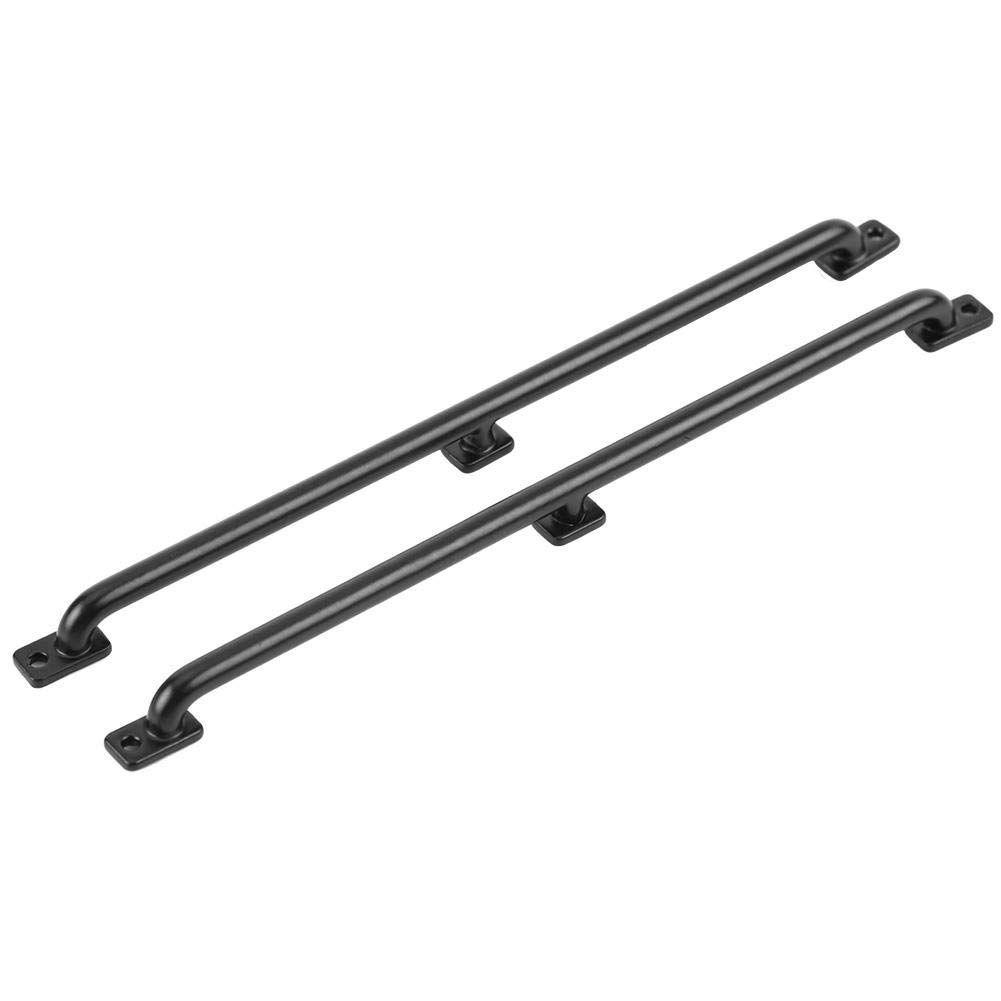 Dilwe RC Car Body Shell Handrail,Metal RC Body Shell Left/Right Handrail Upgrade Replacement Accessory for 1/10 Scale RC Crawler Car(155cm) Car Model Accessory