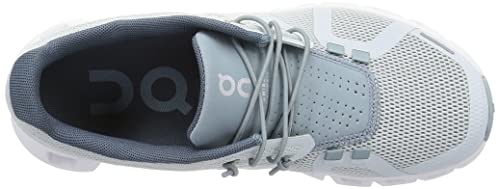 ON Women's Cloud 5 Sneakers, Surf/Cobble, Blue, 9.5 Medium US