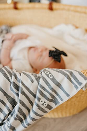Large Premium Knit Baby Swaddle Receiving Blanket"Mummy" by Copper Pearl
