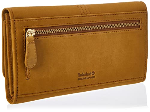 Timberland Women's Leather RFID Flap Wallet Clutch Organizer
