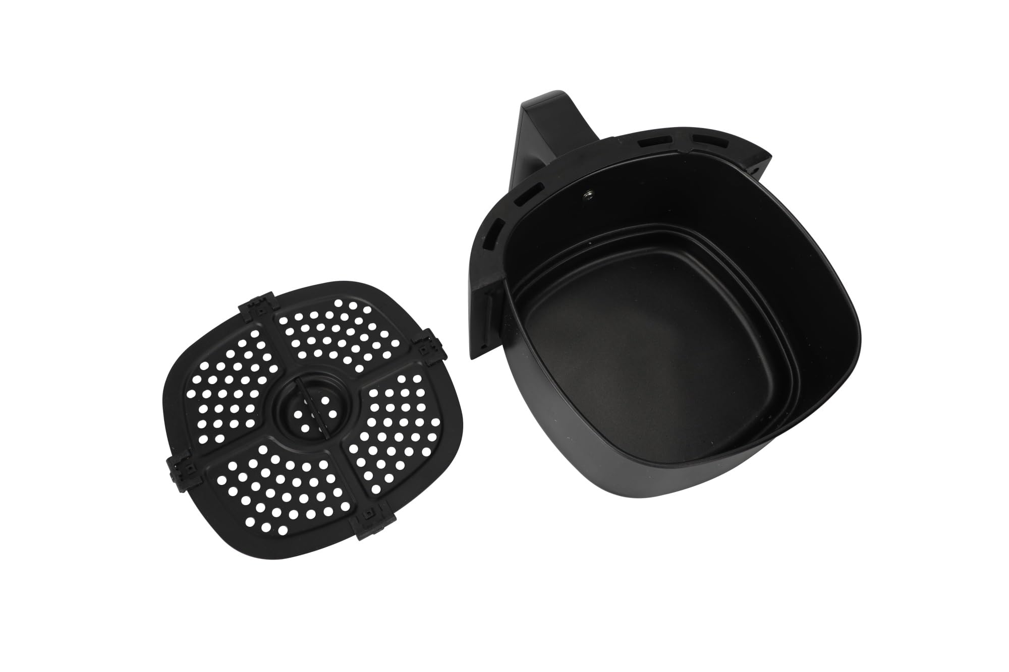 Compact 2.2 Quart Air Fryer, Non-Stick, Dishwasher Safe Basket, 1150W, Black