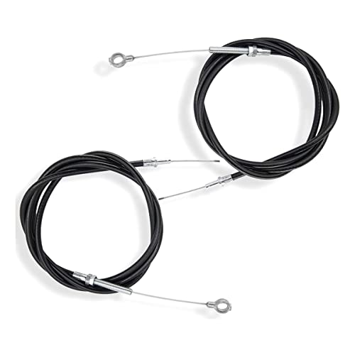 Throttle Cable 8252-1390 Universal Casing 63" Long Inner Wire 71" inch Long for Manco 8252-1390 ASW Go Kart Go Cart Gas Scoote 2Pcs