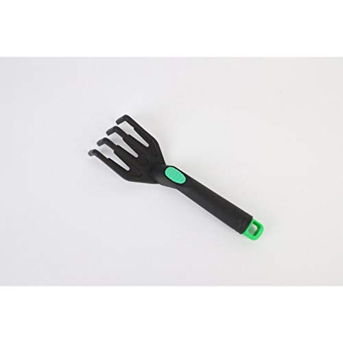 DOITOOL 4 Pieces Garden Tools Set Small Hand Tools for Gardening Includes Hand Trowel,Transplant Trowel and Cultivator Hand Rake for Succulent Bonsai Digging or Transplanting