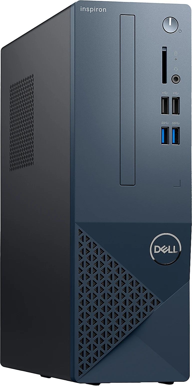 Dell Inspiron 3020S Small Business Desktop Computer 13th Generation Intel 10-core i5-13400 Processor (> i7-11700) 8GB DDR4 512GB SSD Intel UHD Graphics 730 HDMI DisplayPort Bluetooth Win11 Black