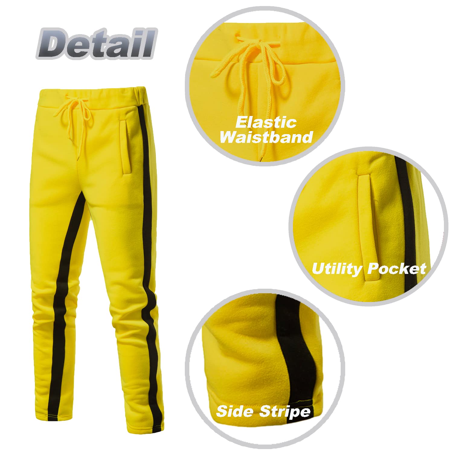 DEAREBA Men's Casual Sweatsuits Sets, Jogging Suits Sets, Track Suits Men Set, Sports Pullover Hoodie Set