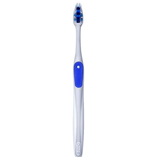 Oral-B CrossAction Compact Toothbrush, 23 Soft (Colors Vary) - Pack of 4