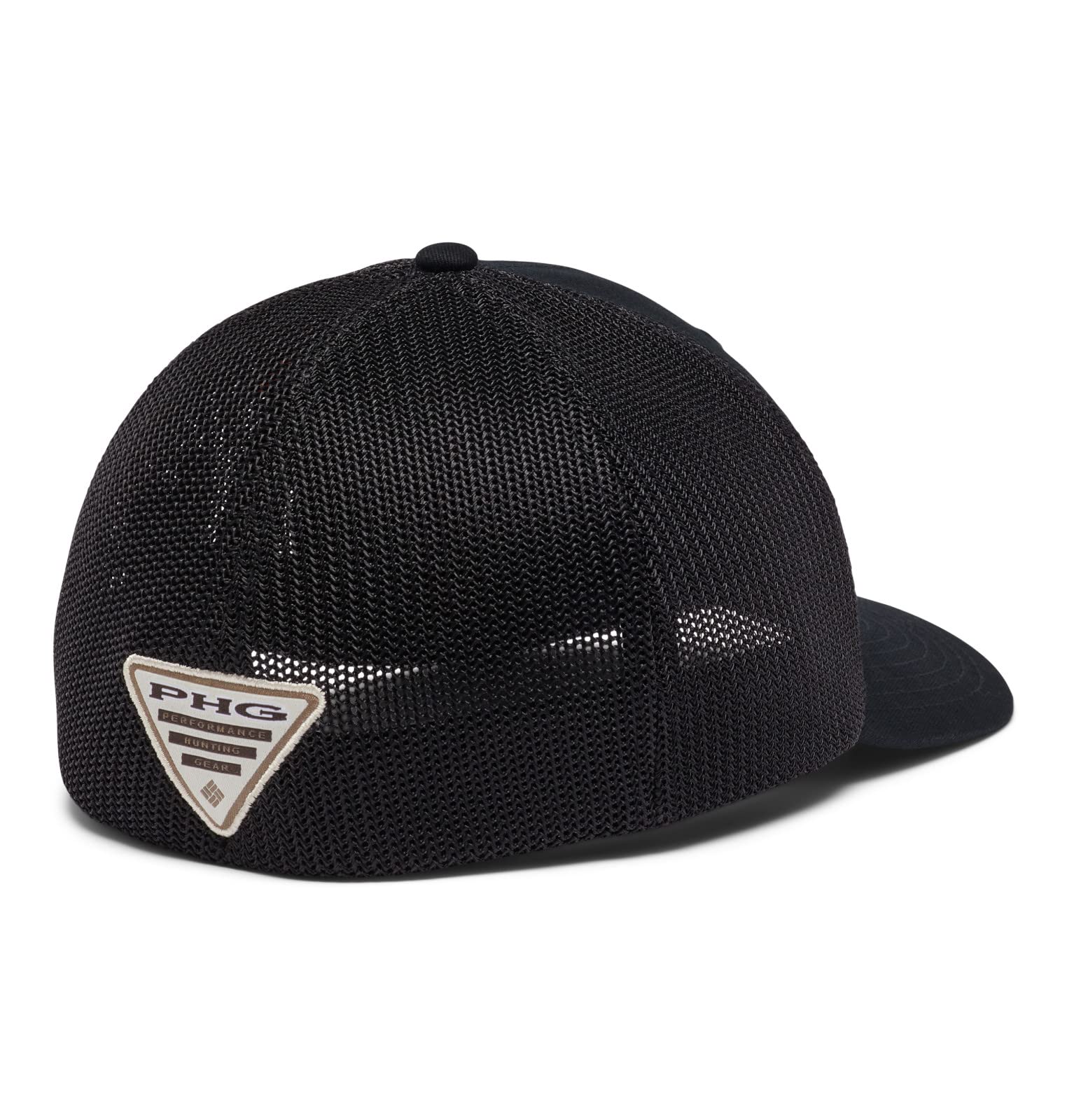 Columbia Unisex PHG Logo Mesh Ball Cap - High, Black, Small/Medium