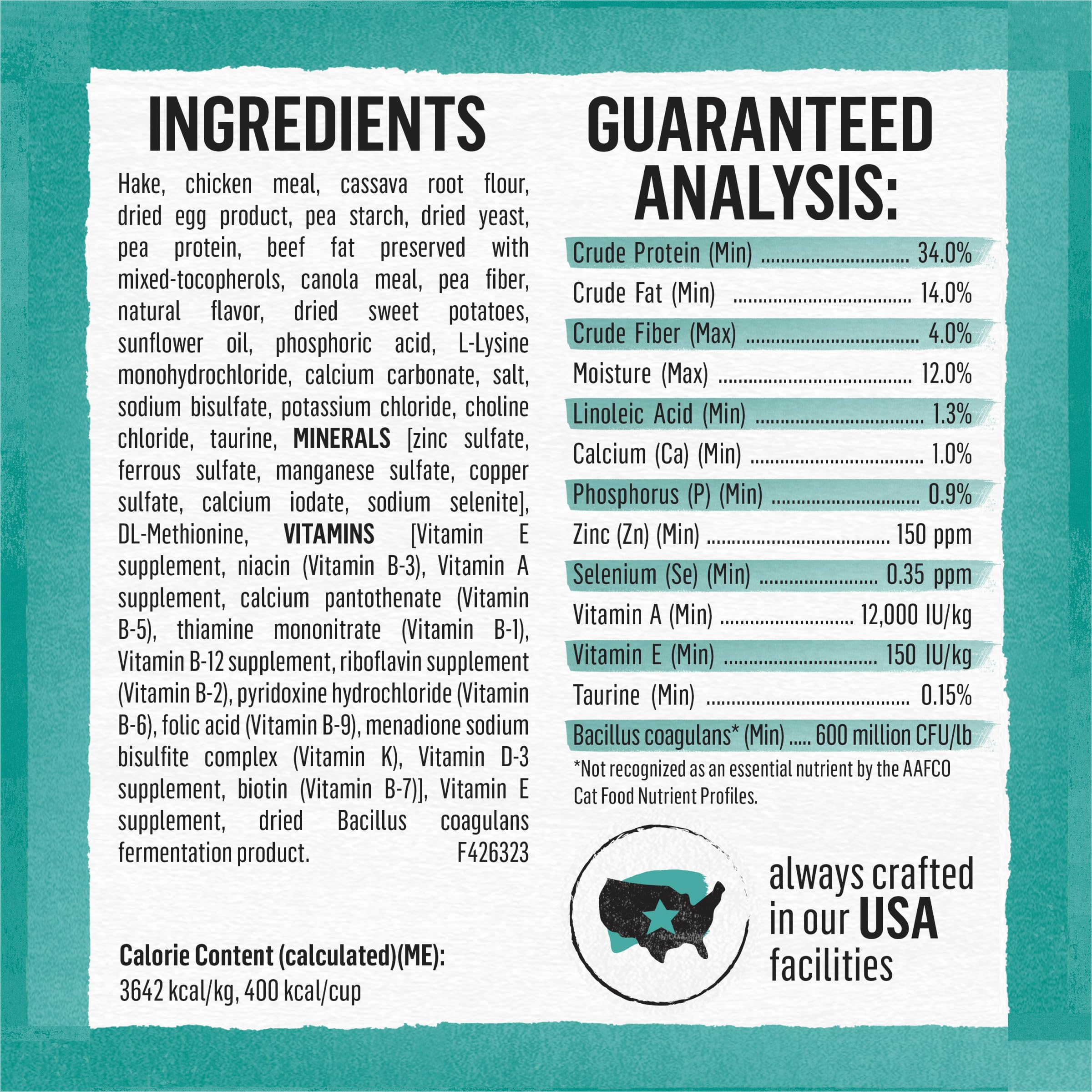 Purina Beyond Grain Free, Natural Dry Cat Food, Simply Grain Free Wild Caught Whitefish & Cage Free Egg Recipe - 5 lb. Bag