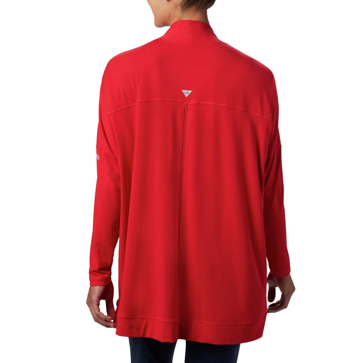 Columbia Women's Slack Water Knit Cover Up Wrap, Red Lily, X-Small