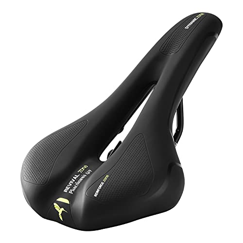 Phaethornis guy Gel Mountain Bike Seat of Comfortable Memory Foam, Bicycle Seats for Men & Women, Bike Saddles for MTB, BMX & Road