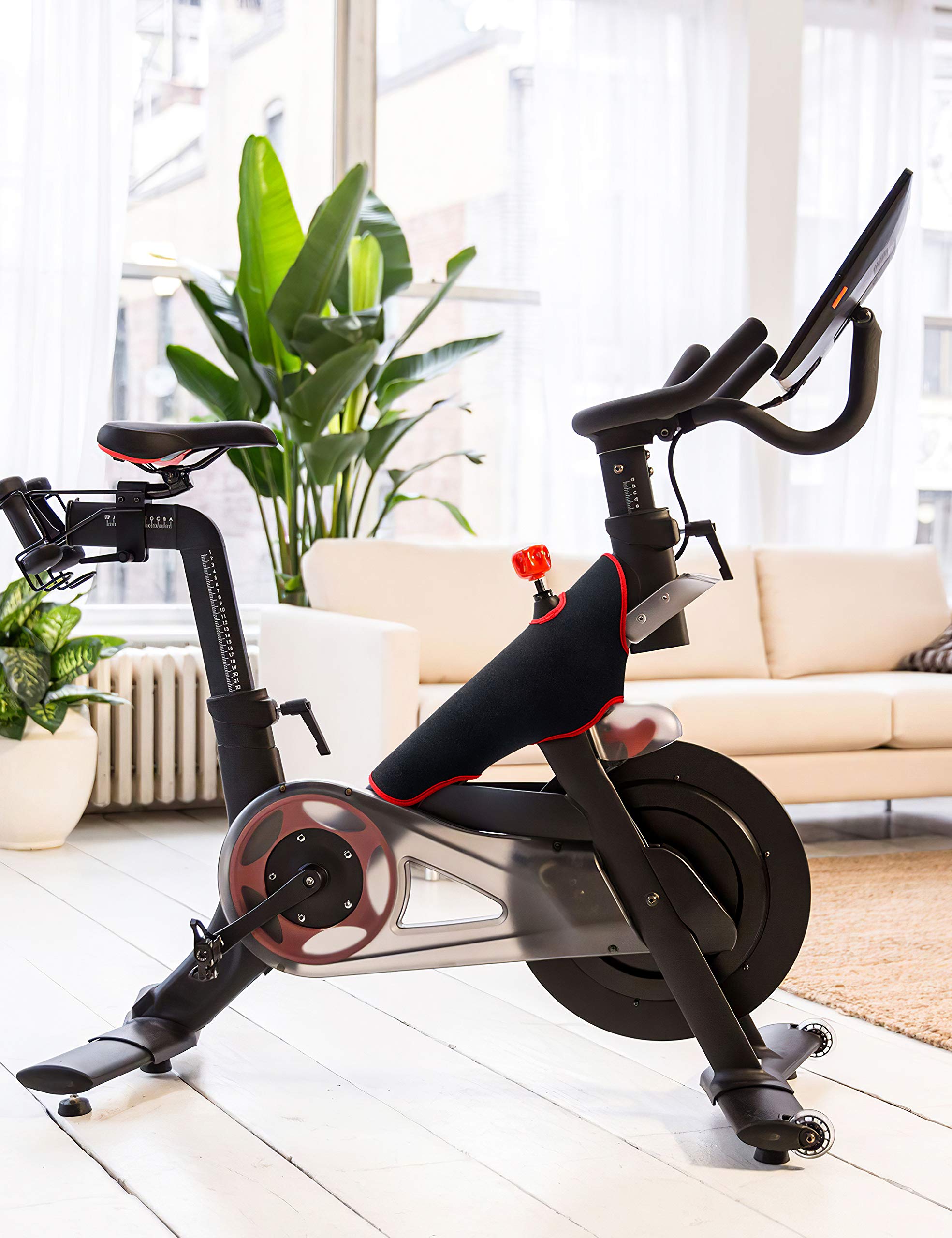 COOLWUFAN Custom Sweat Towel FrameWrap for Peloton Bike, Soft, Quick-Drying, Super Absorbent, Non-slip FrameWrap, Accessories for Peloton Bike
