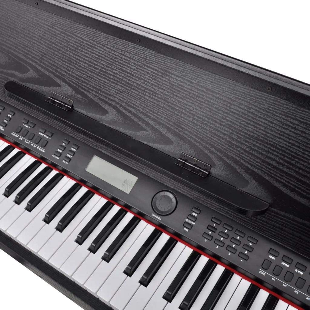 vidaXL Classic Electronic Digital Piano with 88 Keys & Music Stand Keyboard