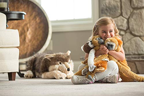 Wild Republic Chimpanzee w/baby plush, Monkey Stuffed Animal, Plush Toy, Gifts for Kids, Hanging 20 Inches