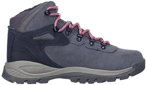 Columbia Women's Newton Ridge Plus Waterproof Amped, Stratus/Canyon Rose, 8.5