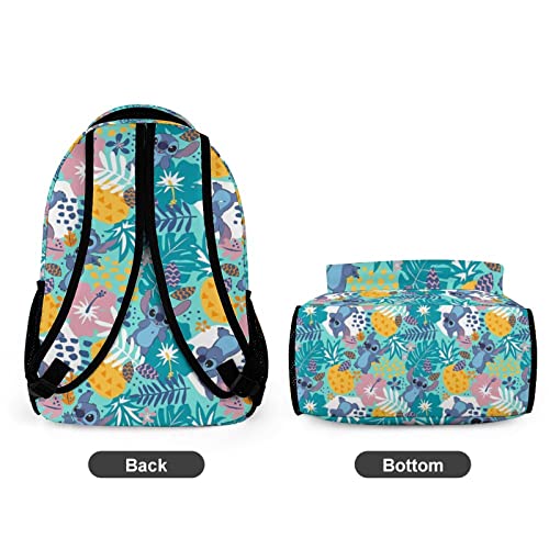 KOOLLE Cute Backpack Unisex Travel Lightweight Backpack Laptop Backpacks Casual Shoulders Bag School Bag For Men Women Boy