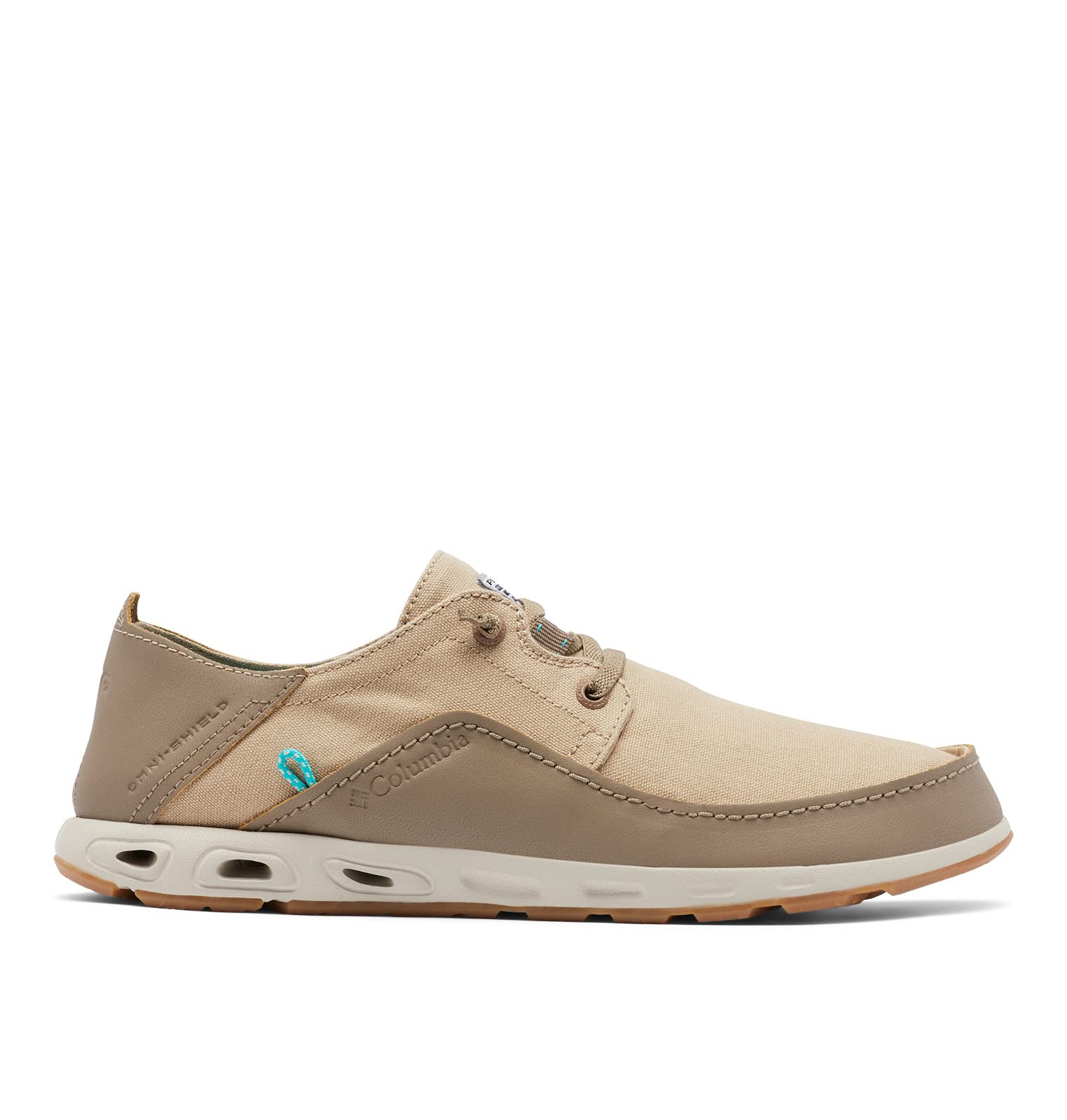 Columbia Men's Bahama Vent Relaxed PFG, Oxford Tan/Tropic Water, 15