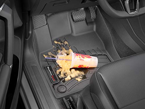 WeatherTech Custom Fit FloorLiners for BMW X5 35i, X5 40e, X5 50i, X5 35d, X5 M - Full Set (47559-1-2-3), Cocoa