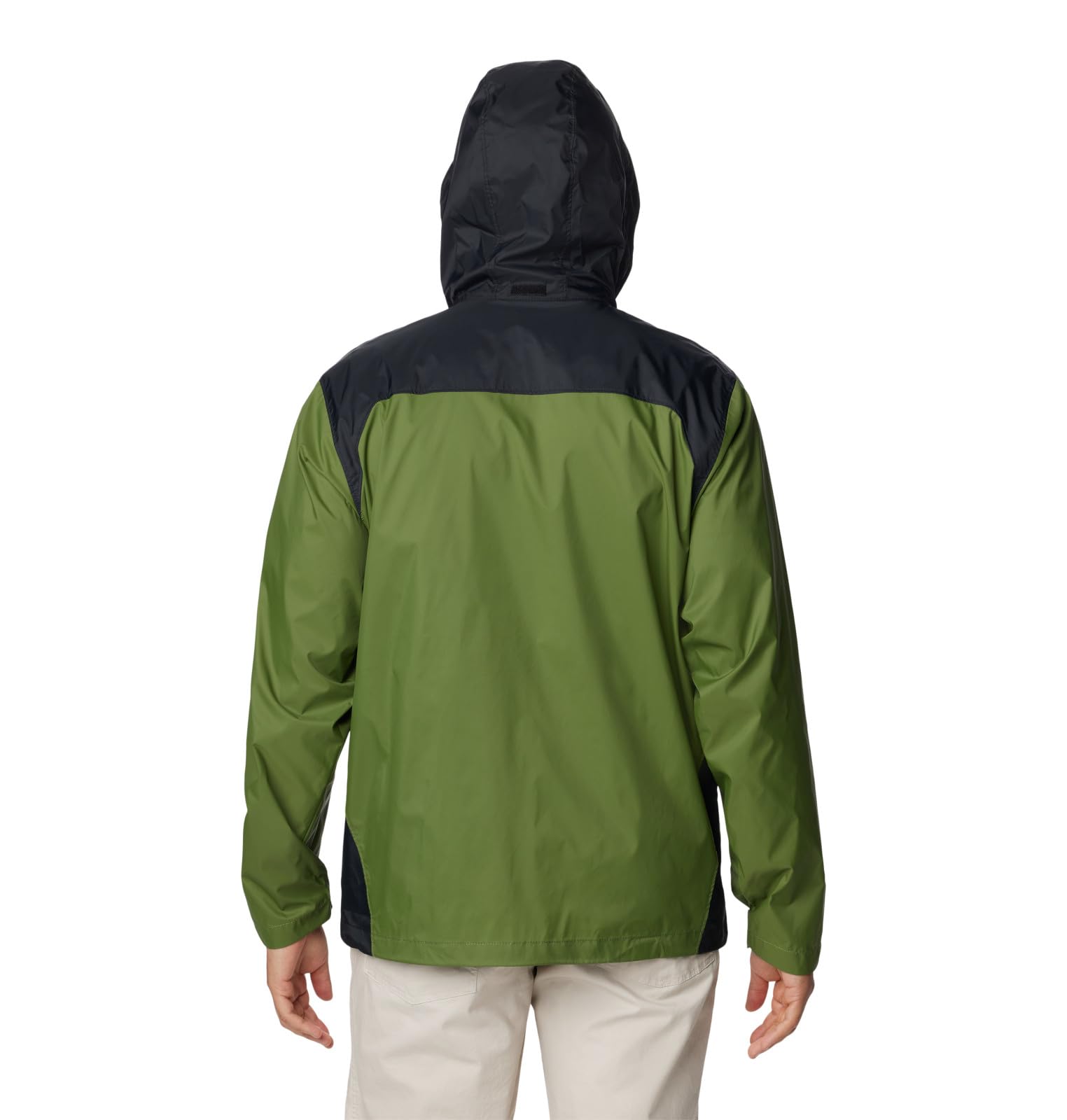 Columbia Men's Glennaker Lake Rain Jacket, Pond/Grill, Large