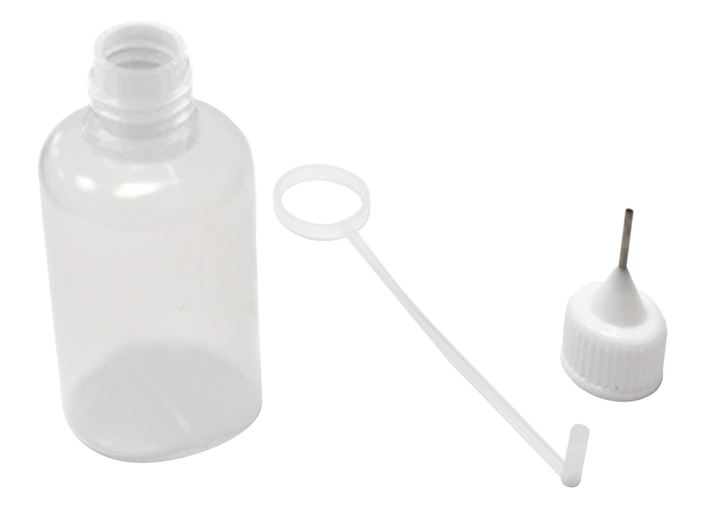 Kang&Chang 20pcs,30ml,Squeezable Plastic Bottles with Steel Needle Dropper and Childproof Cap,for liquid