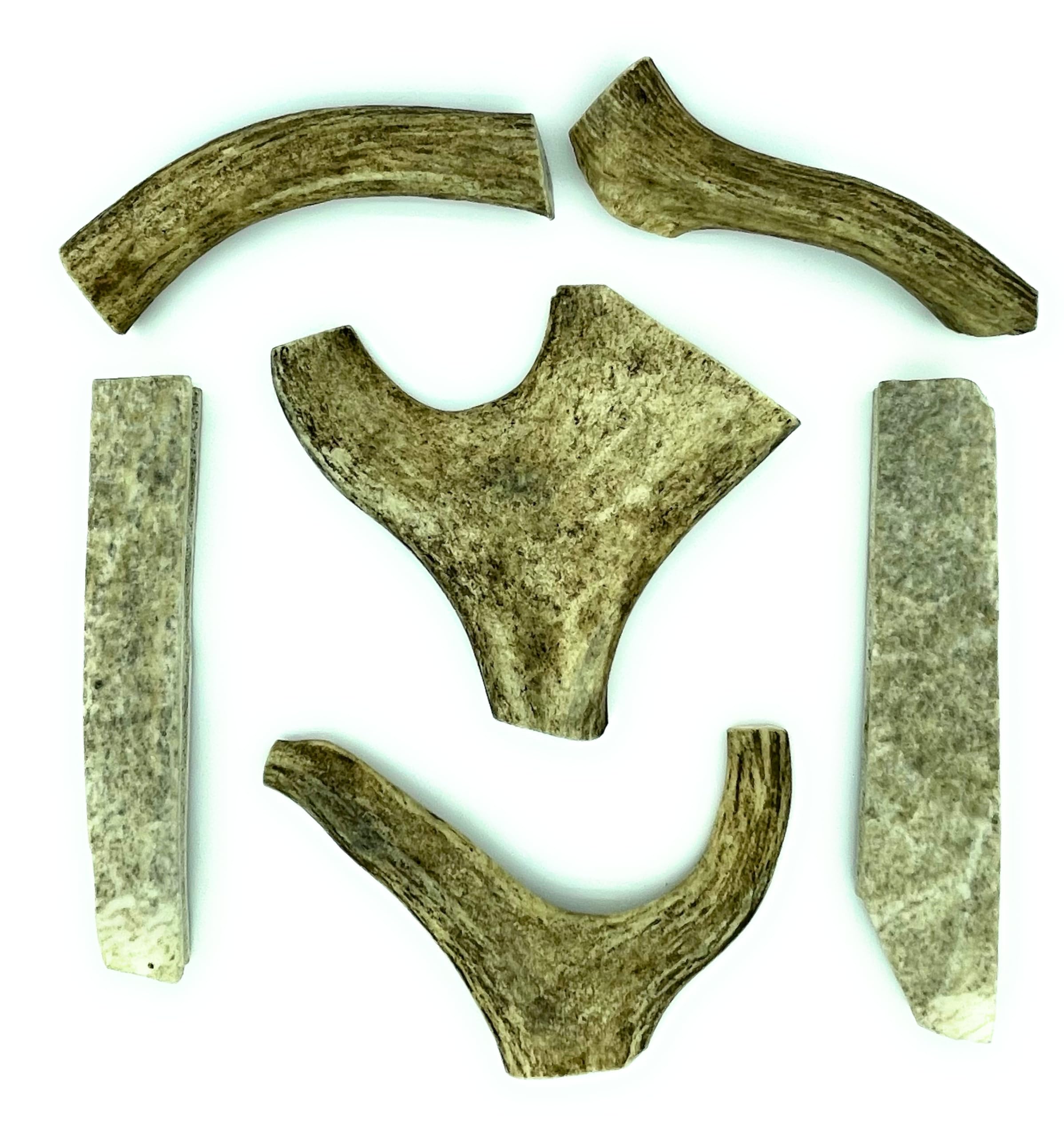 Deer Valley Dog Chews (Tiny 6 Pack, 4-6 Inches) - Premium Deer Antler for Small Dogs - Ideal Size for Puppies - Sourced in The USA